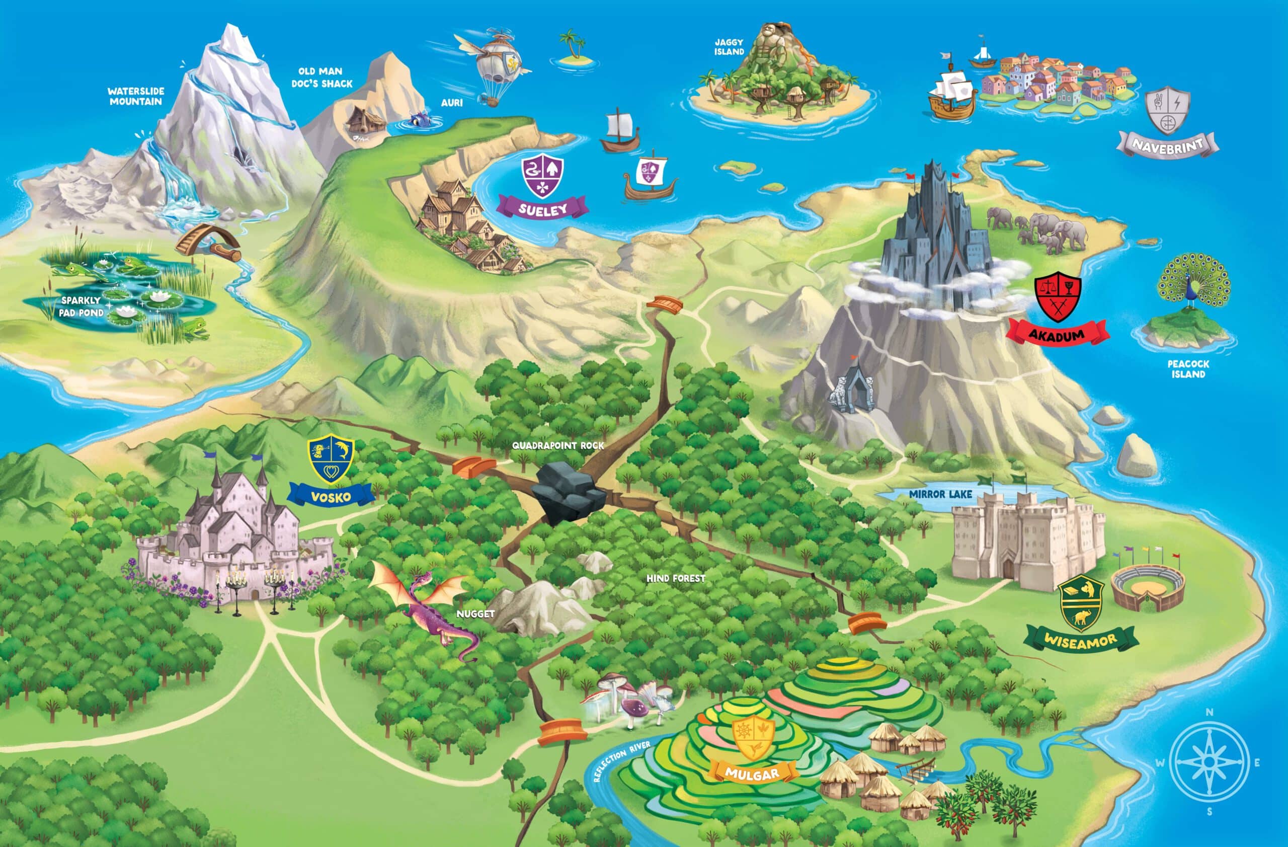 Connection Kingdom Map | Sterling the Knight